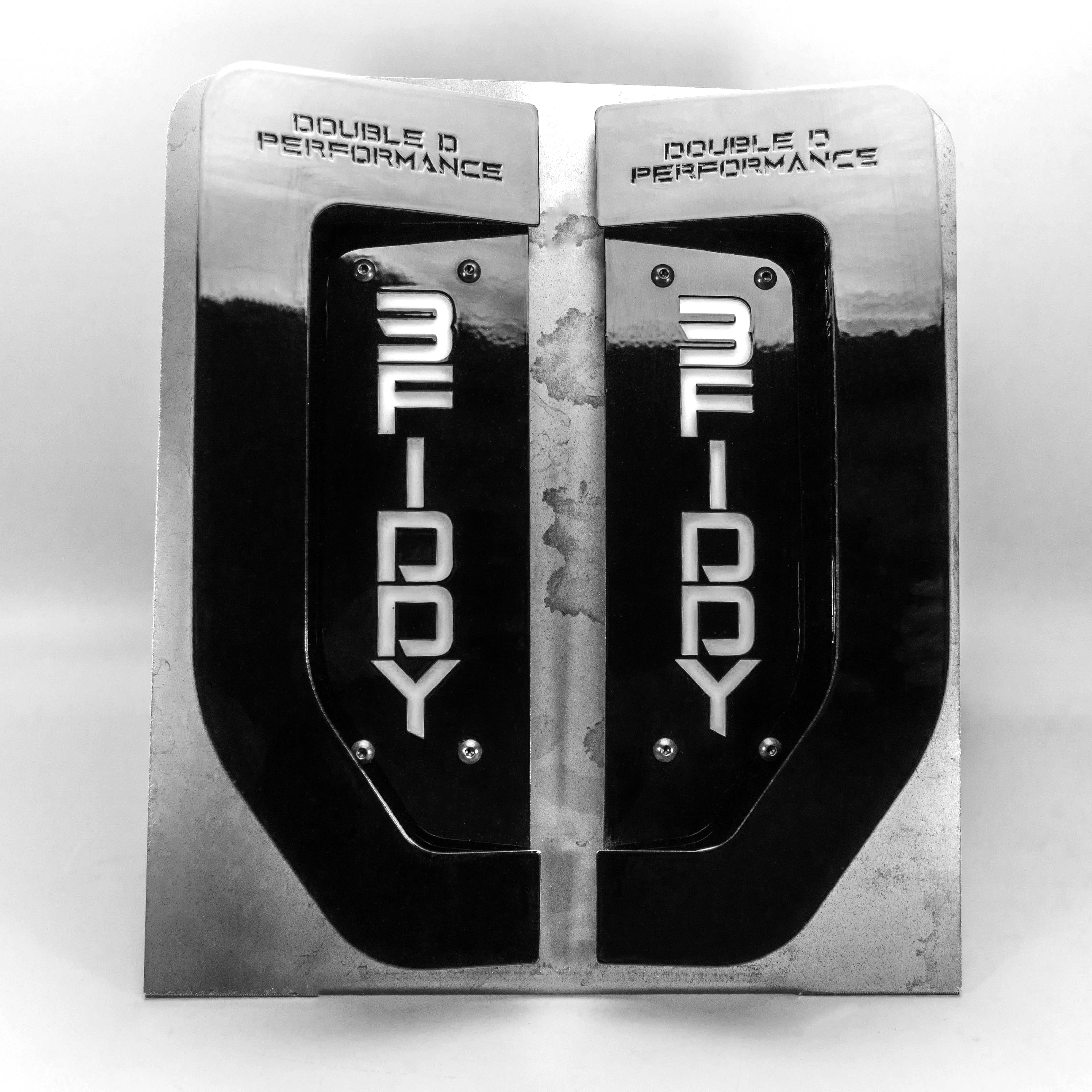 Custom Text 2017-2022 Ford® Super Duty® Fender Badge Replacement Set ...