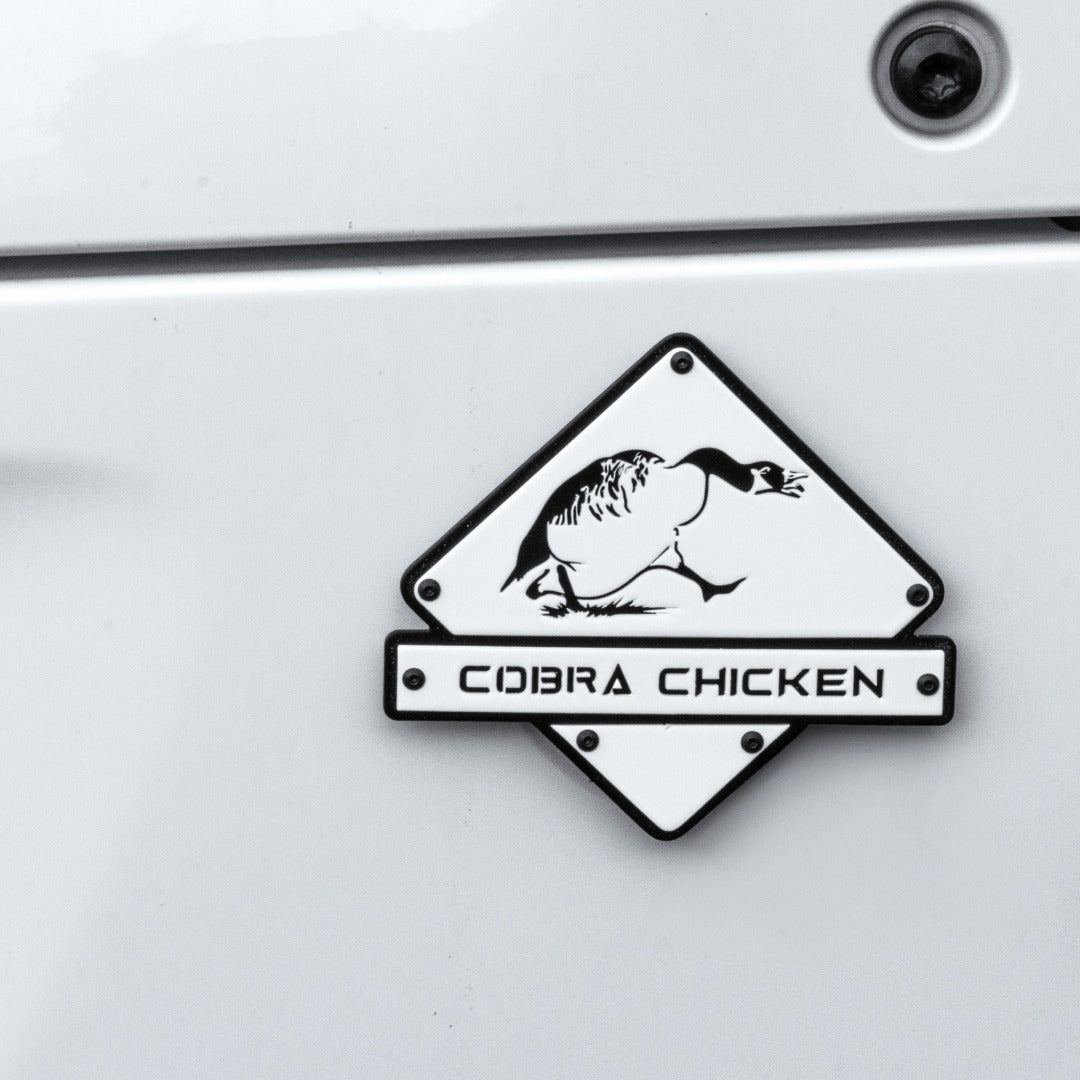 Cobra Chicken Bronco® Emblem (Pair) - Powder Coated Aluminum - Fully C ...