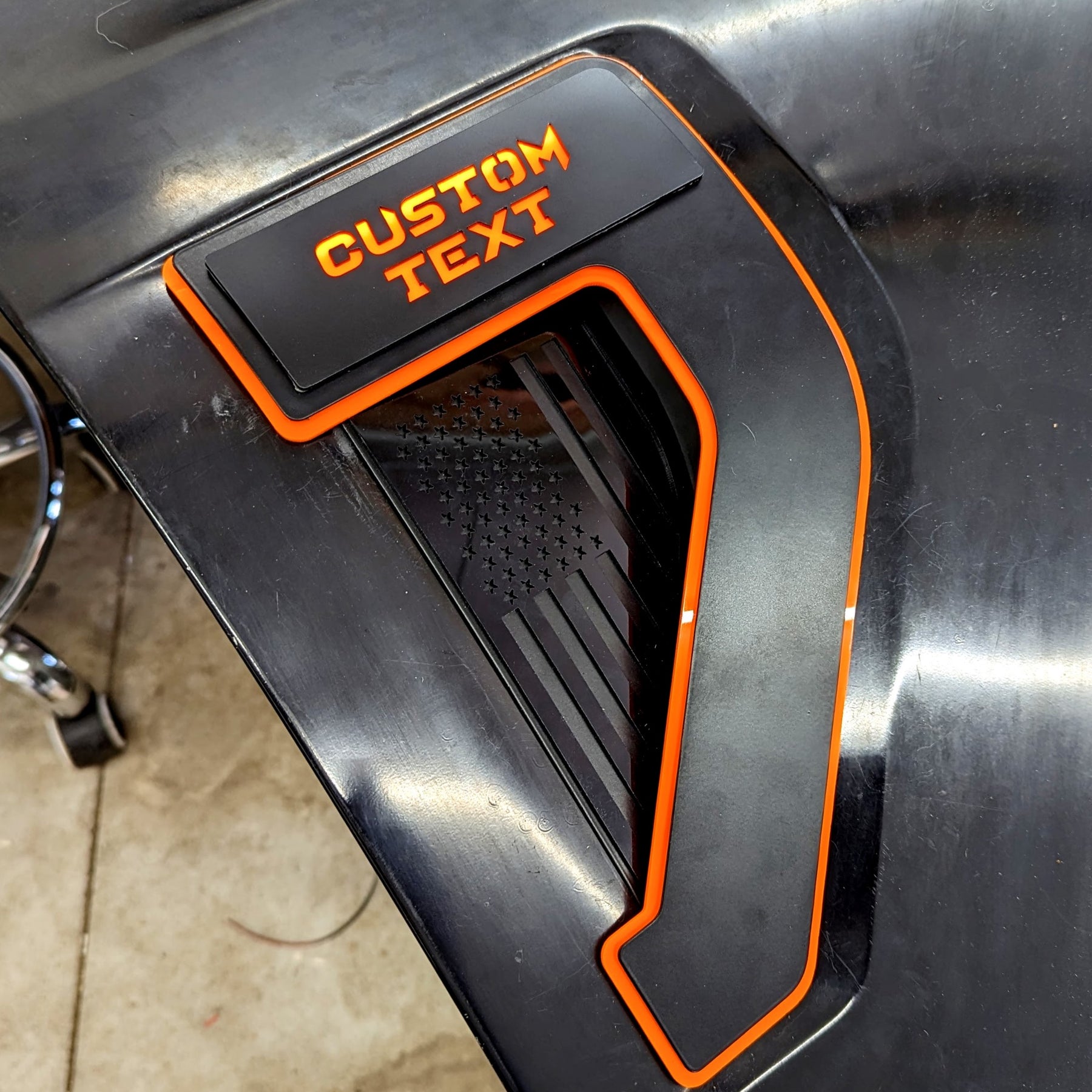 American Flag 2021-2023 Ford® F150® Fender Badge Replacement Set - Ful ...