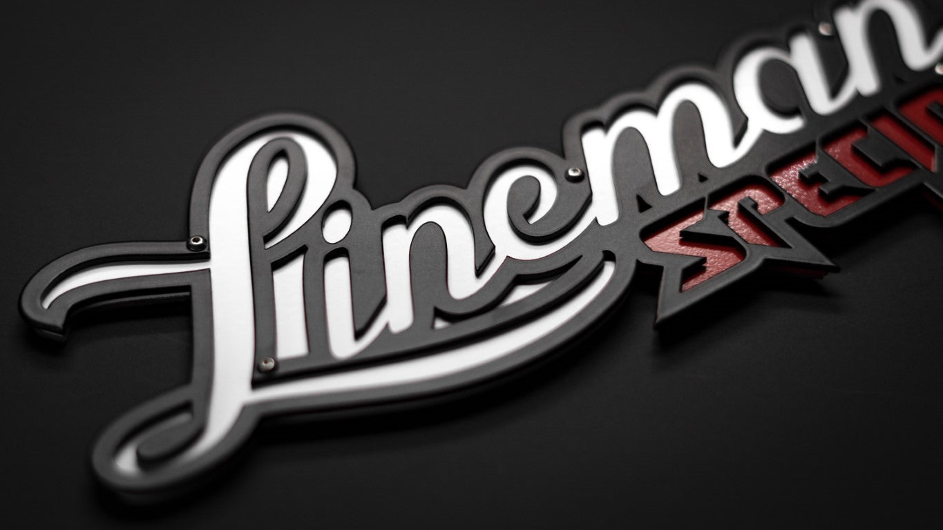 Lineman Special Edition Badge – Main Event Emblems