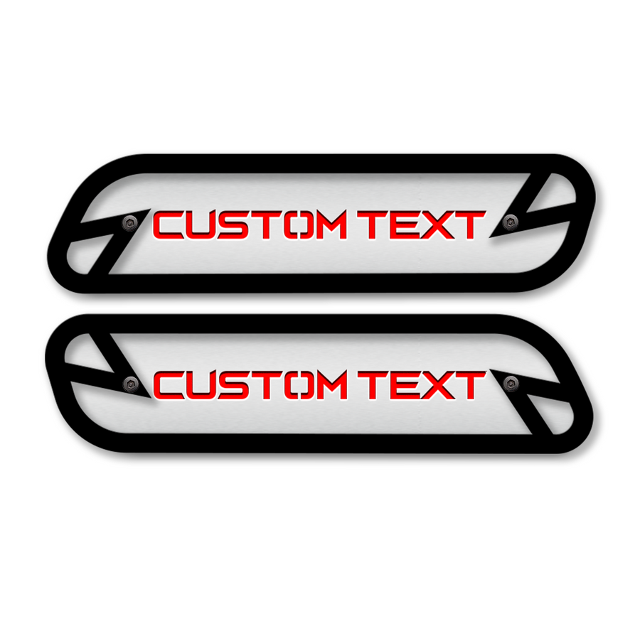 Custom Text Hood Emblem Replacements - Fits 2019-2025 Ram® 2500, 3500 ...