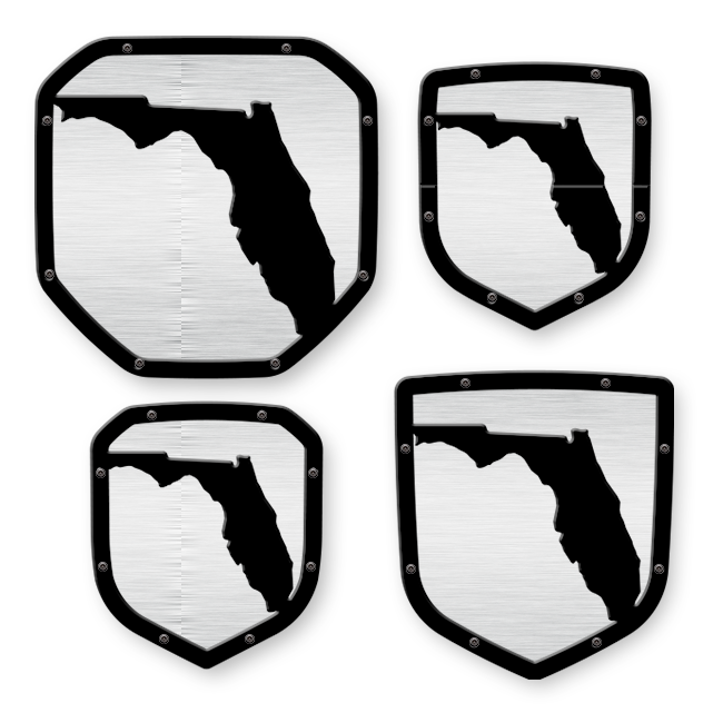 Florida State Shield Emblem - RAM® Trucks, Grille or Tailgate - Fits M ...