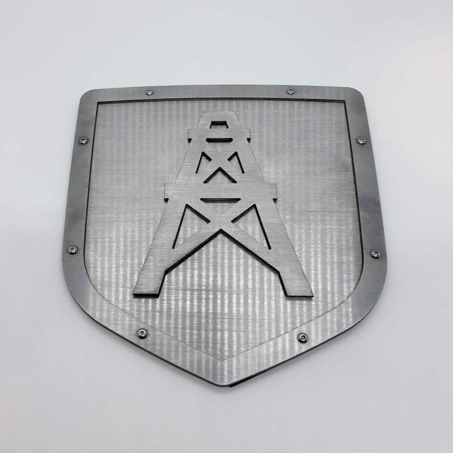 Oil Rig Shield Emblem - RAM® Trucks, Grille or Tailgate - Fits Multipl ...