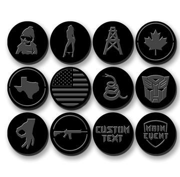 Custom Can Am® Renegade® and Spyder® Emblems - 68mm – Main Event Emblems