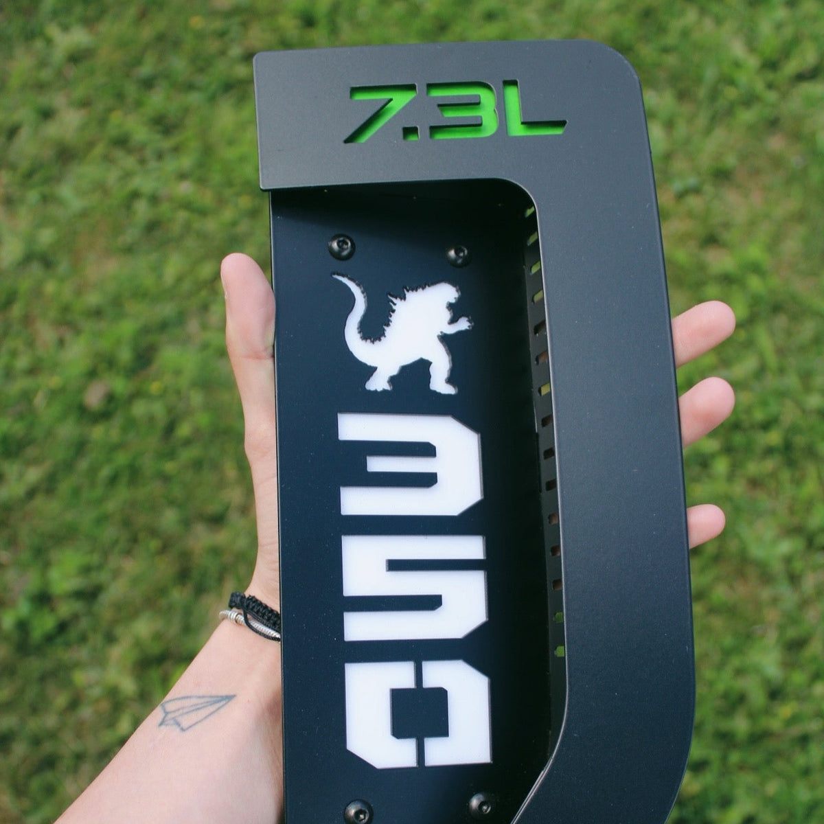 Godzilla LED Fender Replacement Emblems - Fits 2017+ Ford® Super Du...