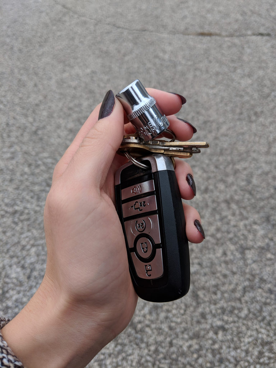10mm Socket Keychain