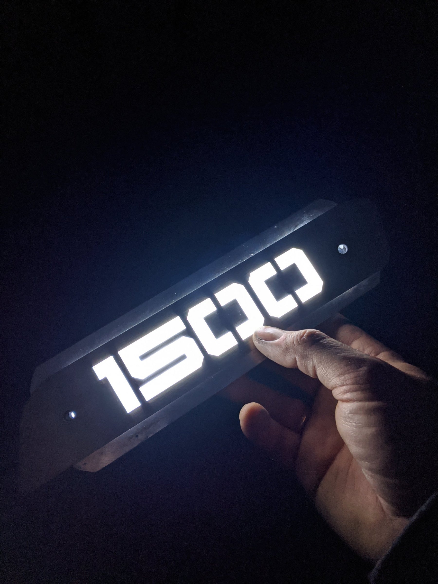 Custom Text LED Hood Emblem Replacements - Fits 2019+ Ram® 5th Gen 150 ...