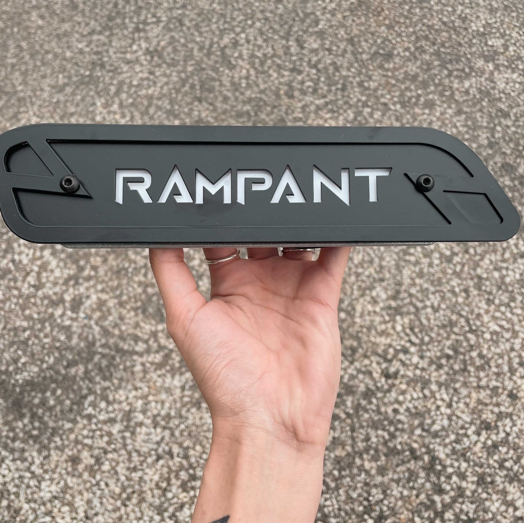 Custom Text Hood Emblem Replacements - Fits 2019-2025 Ram® 2500, 3500 ...